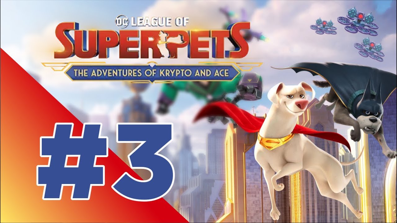 DC League of Super-Pets: The Adventures of Krypto and Ace Gameplay ...