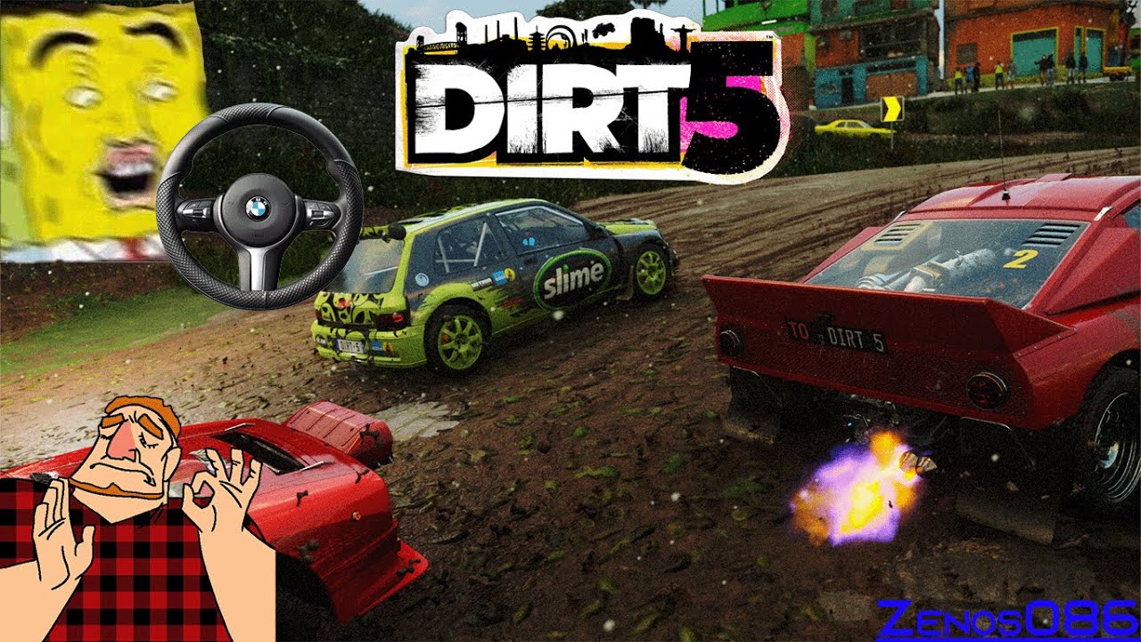 Jouer a Dirt 5 avec le volant. (DIRT 5) - YouTube