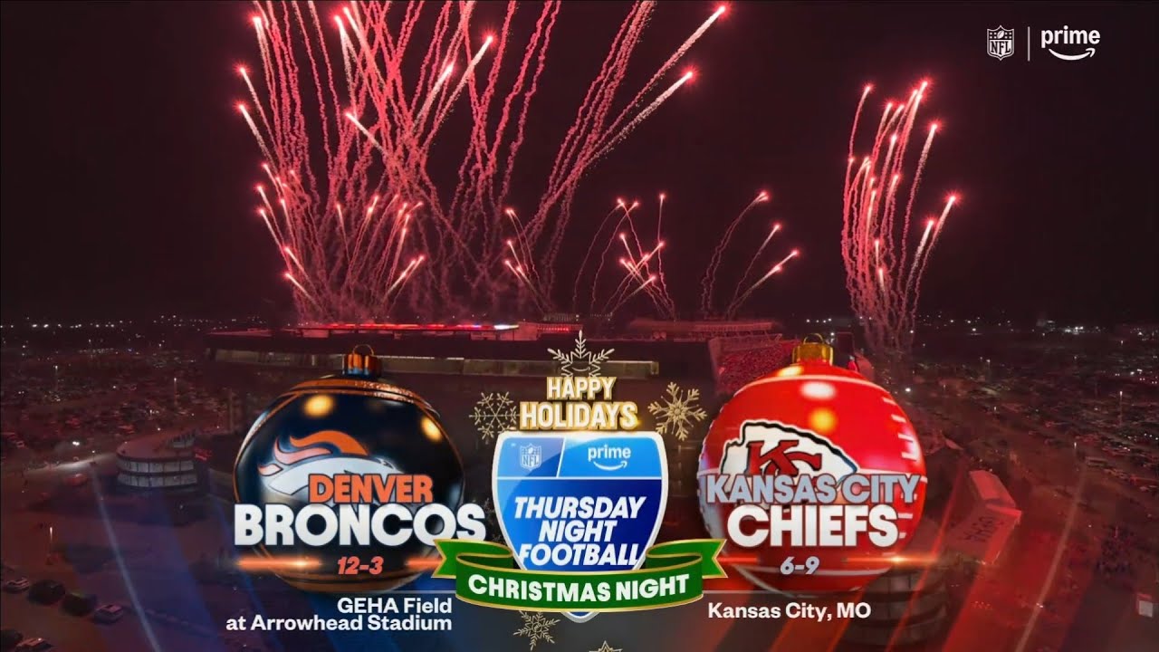 Thursday Night Football on Prime intro | DEN@KC | 12/25/2025 - YouTube
