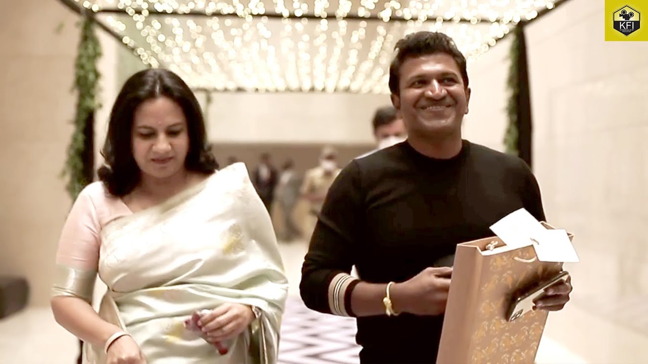 ರಮೇಶ್ ಅರವಿಂದ್ ಮಗಳ ಮದುವೆಯಲ್ಲಿ ಪುನೀತ್ ಅಶ್ವಿನಿ | Puneeth Ashwini | Ramesh ...