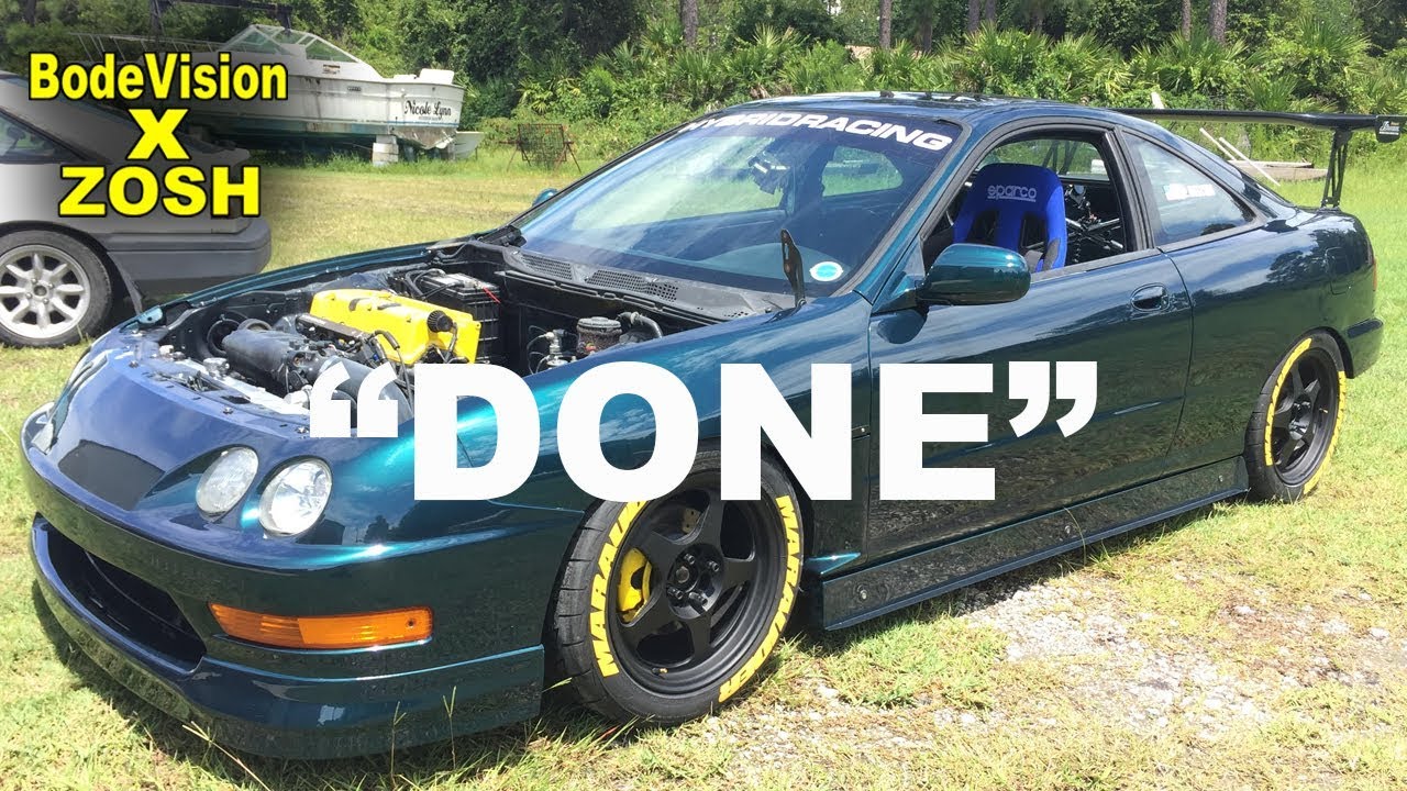 This is THE END! Zosh k24 Integra - YouTube