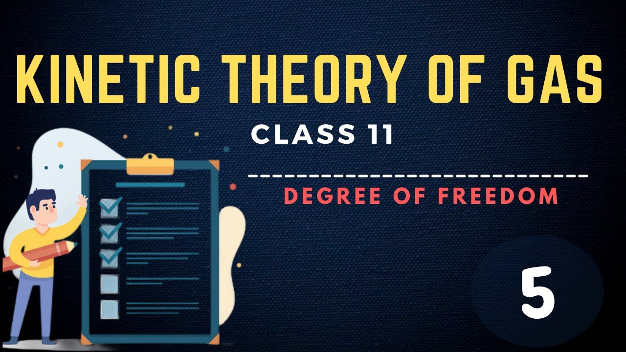 Kinetic theory of gas Ncert |Degree of freedom|Class 11 physics |Jee ...