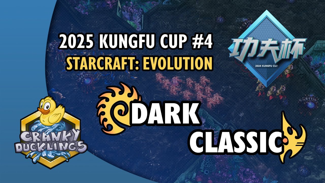 Dark vs Classic - ZvP | 2025 KungFu Cup #4: StarCraft Evolution | SC ...