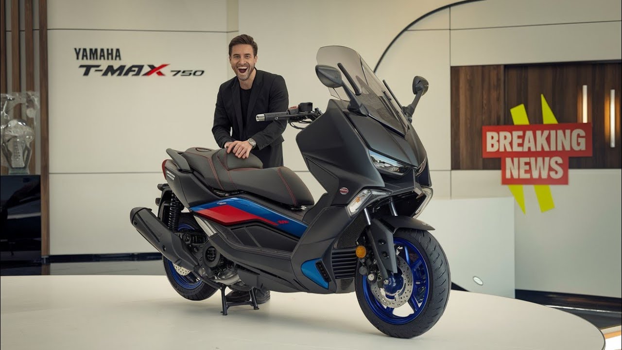 2025 Yamaha TMAX 750 | The Ultimate Sport Scooter Redefined!" - YouTube