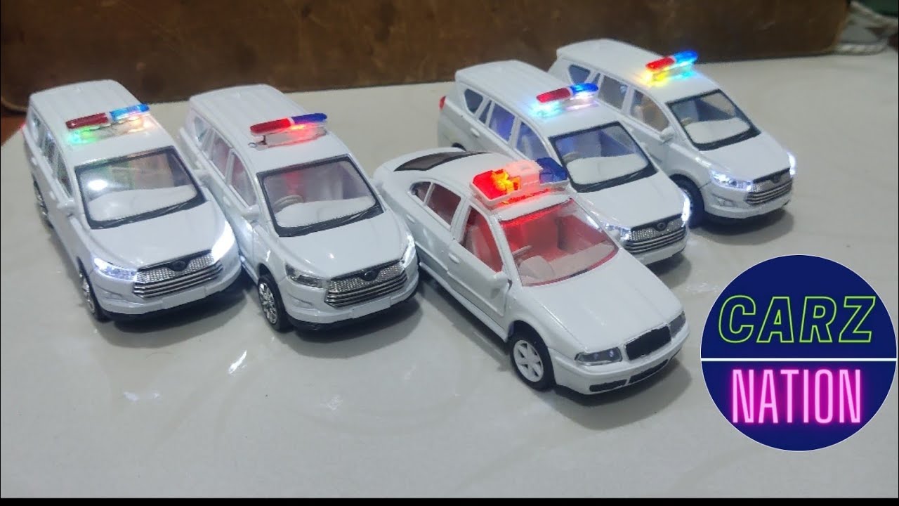 Centy toy cars installed with LED siren and made as IAS, IPS cars - YouTube