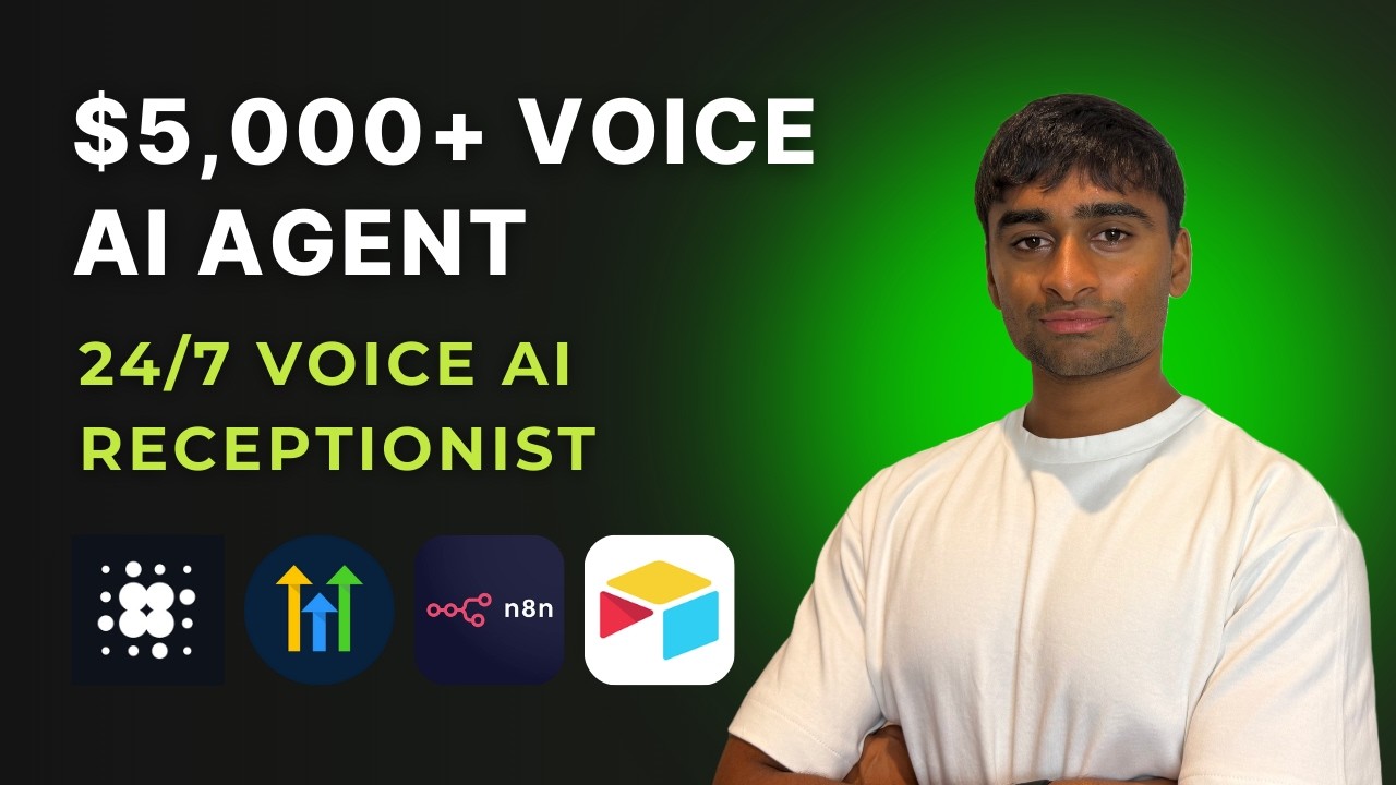$5,000 AI Voice Agent System - CRM + Dashboard + Booking (GoHighLevel ...