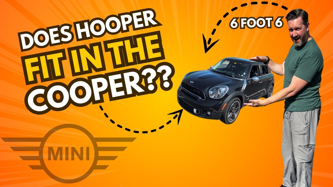 Does a tall person fit in the Mini Cooper Countryman?? - YouTube