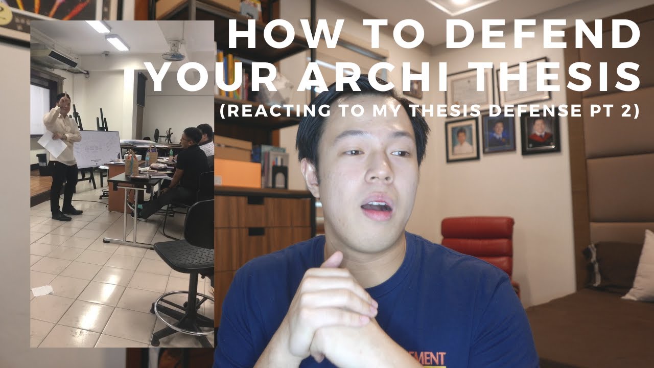 HOW TO DEFEND YOUR ARCHI THESIS | Reacting to my Thesis Defense Pt. 2 ...