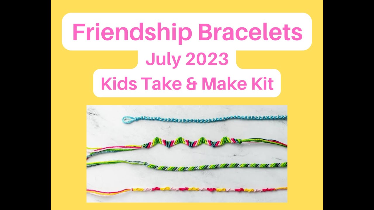 PCPL Virtual Kids Program: Friendship Bracelets - YouTube