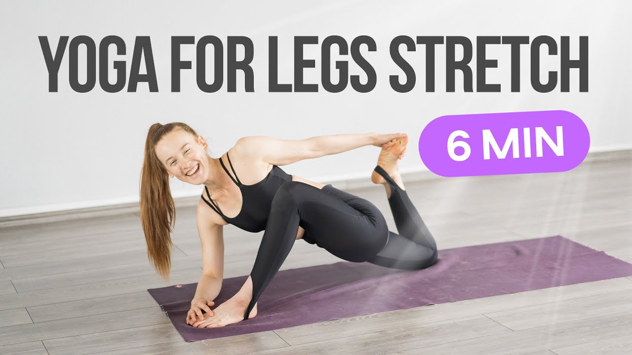 6 min Yoga for Legs Stretch: Tabletop Pose, Cat-Cow, Lizard Pose ...