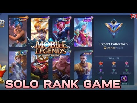 MBBL, Solo Rank Live gameplay/Mobile legends - YouTube
