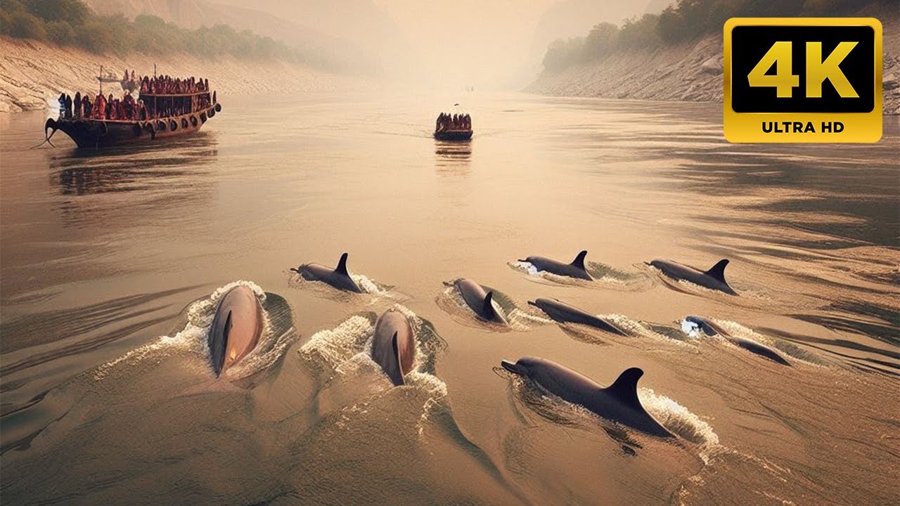 Mysteries of the Indus: The Rare Indus River Dolphin | 4k Ultra HD ...