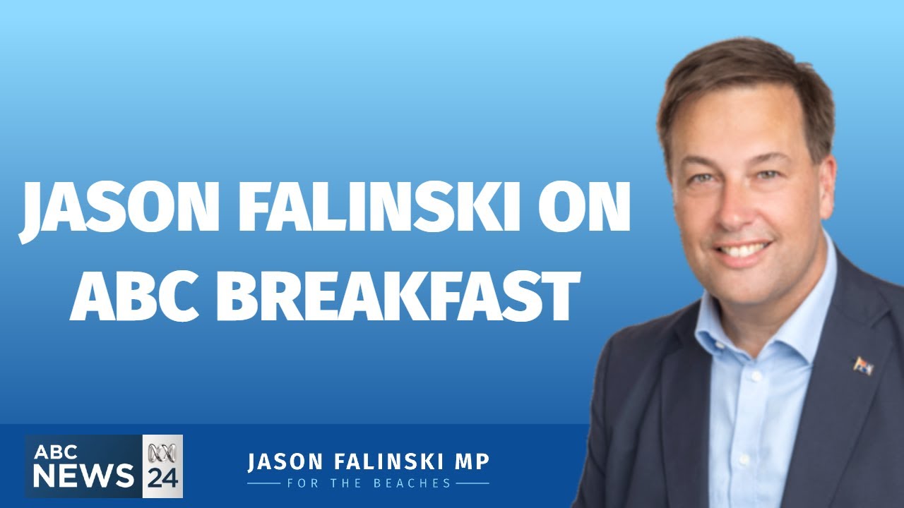 Jason Falinski Appears On ABC Breakfast - YouTube