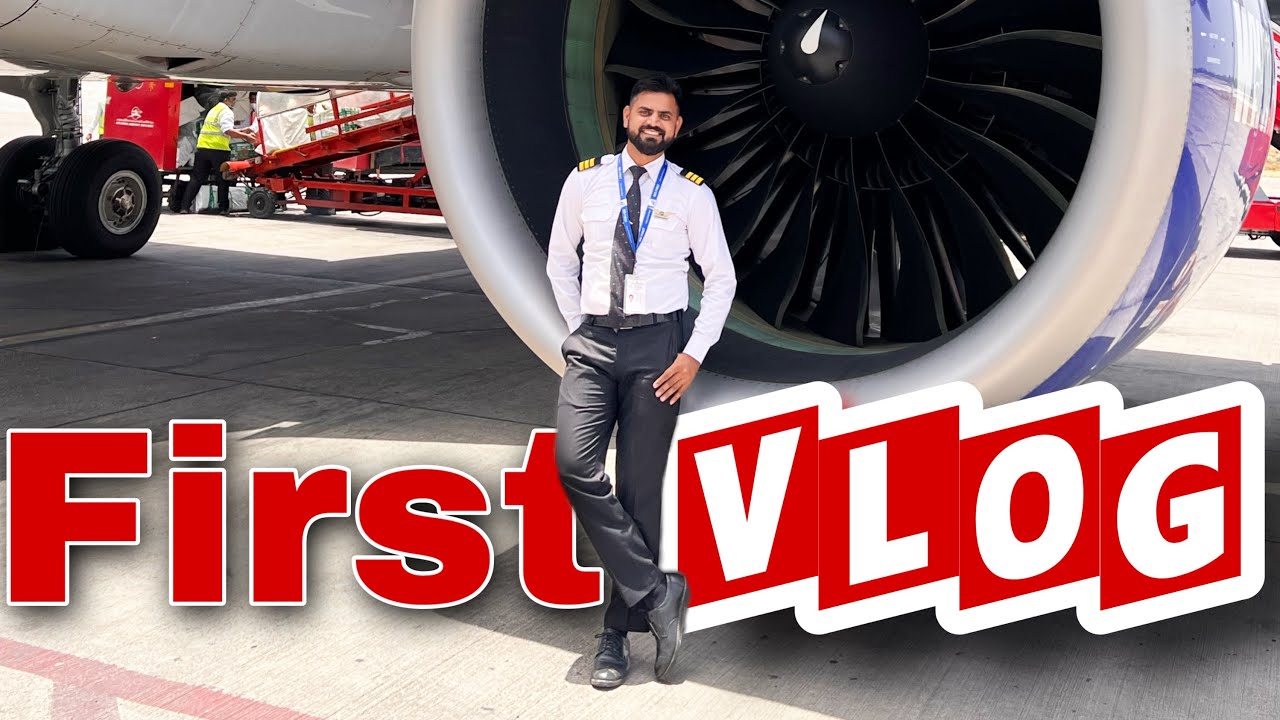 My First Vlog | Pilot on Board | Aviation Vlog | #firstvlog #vlog # ...