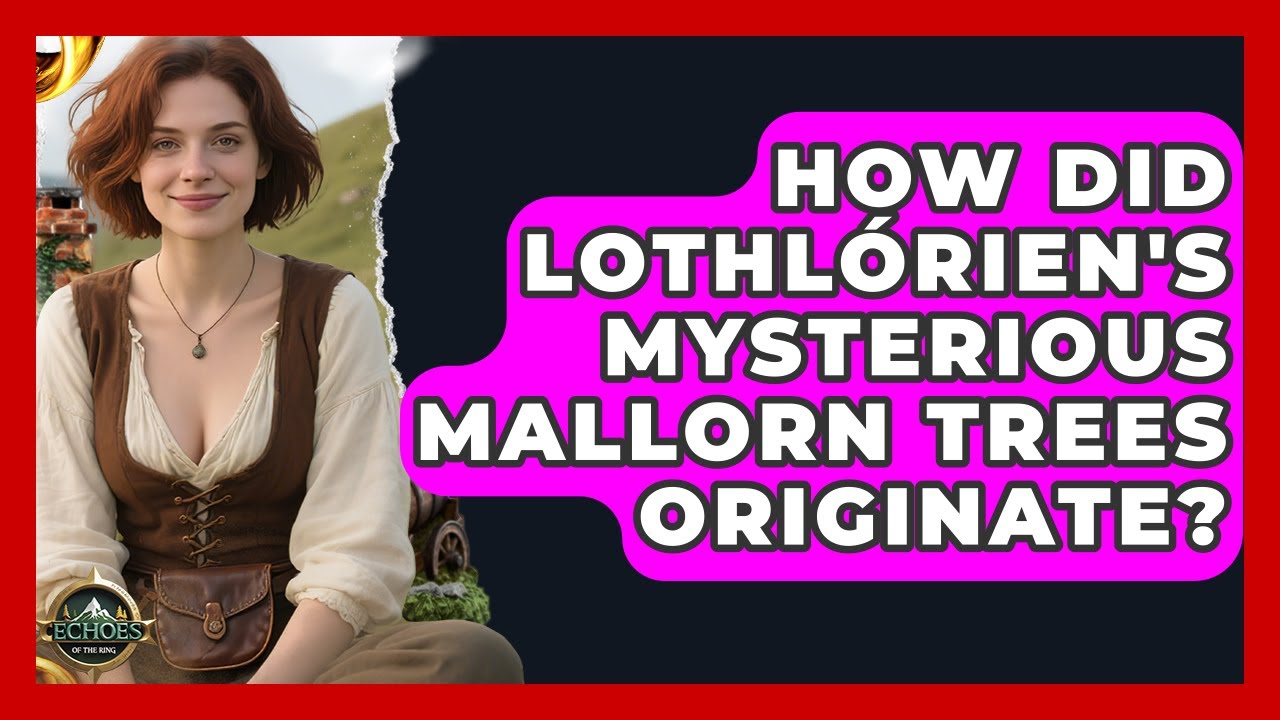 How Did Lothlórien's Mysterious Mallorn Trees Originate? - Echoes Of ...