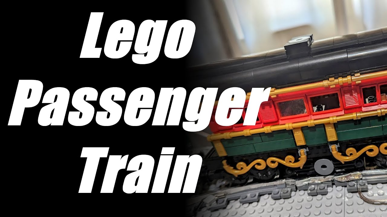 Passenger Train Cart (Lego Moc) - YouTube