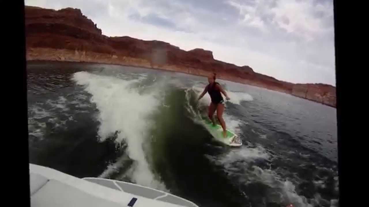 Surfing in the Desert - YouTube