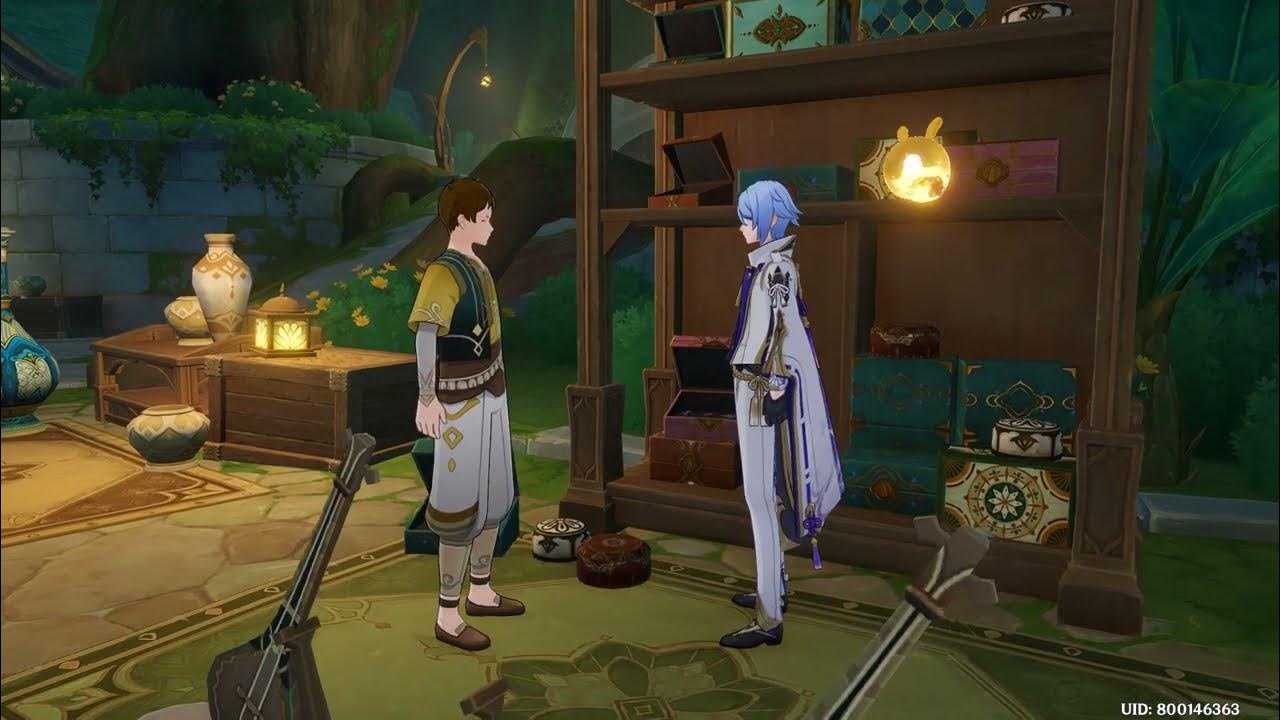 Genshin Impact(The Genius Invocation TCG VS Hushang) - YouTube