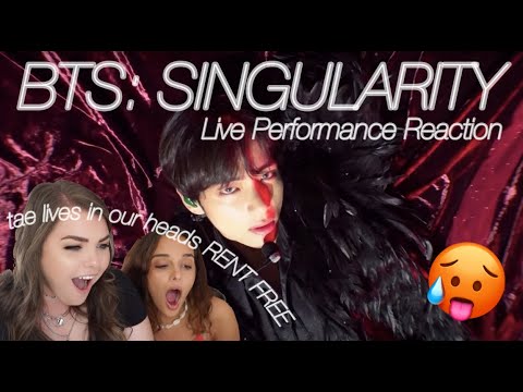 BTS: Singularity Live Performance Reaction | it's hard stan hour up in here