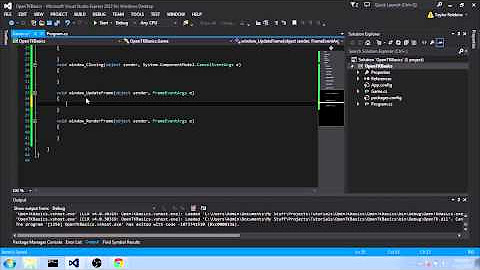 OpenTK tutorials - YouTube