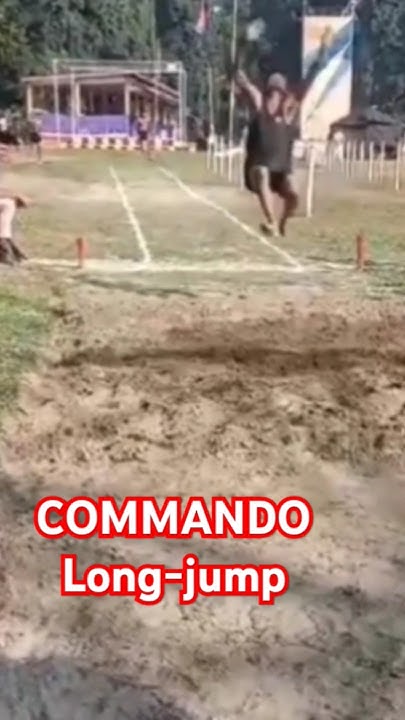 Commando Long jump - YouTube