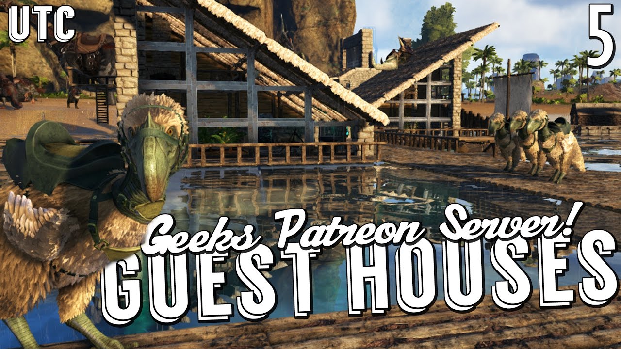 Patron Guest Houses and Green Beak Terrorbirds :: Ark Geeks Ep. 5 ...