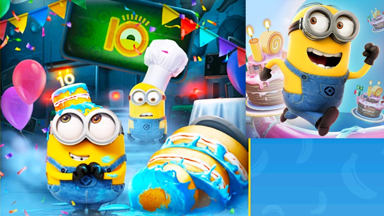 Minion Rush Version 9 3 0 And 10 Years Anniversary Special Mission