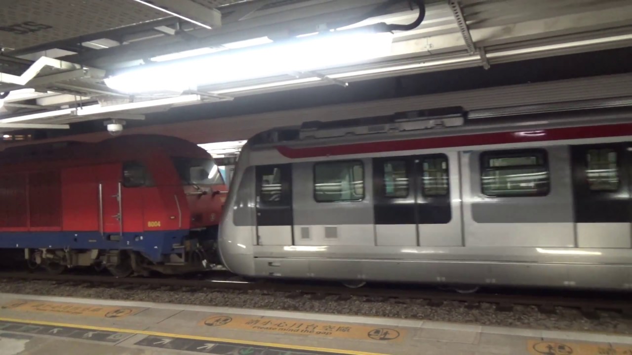 西門子ER20柴油機車牽引TML C-Train駛經九龍塘站 - YouTube
