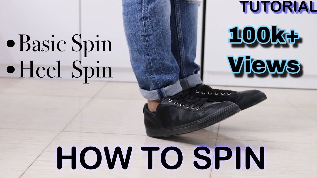 How To Spin Properly | Basic Spin & Heel Spin | Basic Dance Moves For Beginners - YouTube
