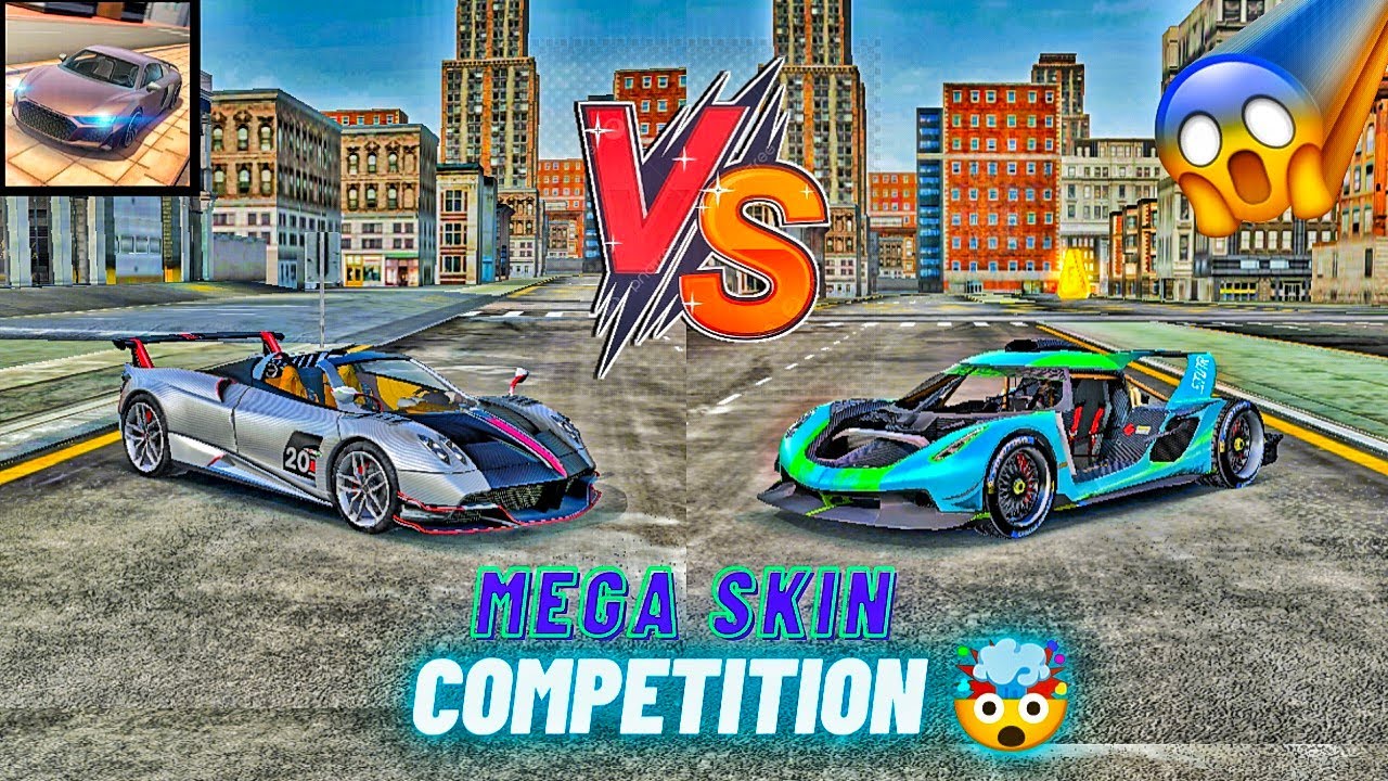 All New Mega Skins Competition 🤯|Pagani Huyara And Koenigsegg Jesko ...