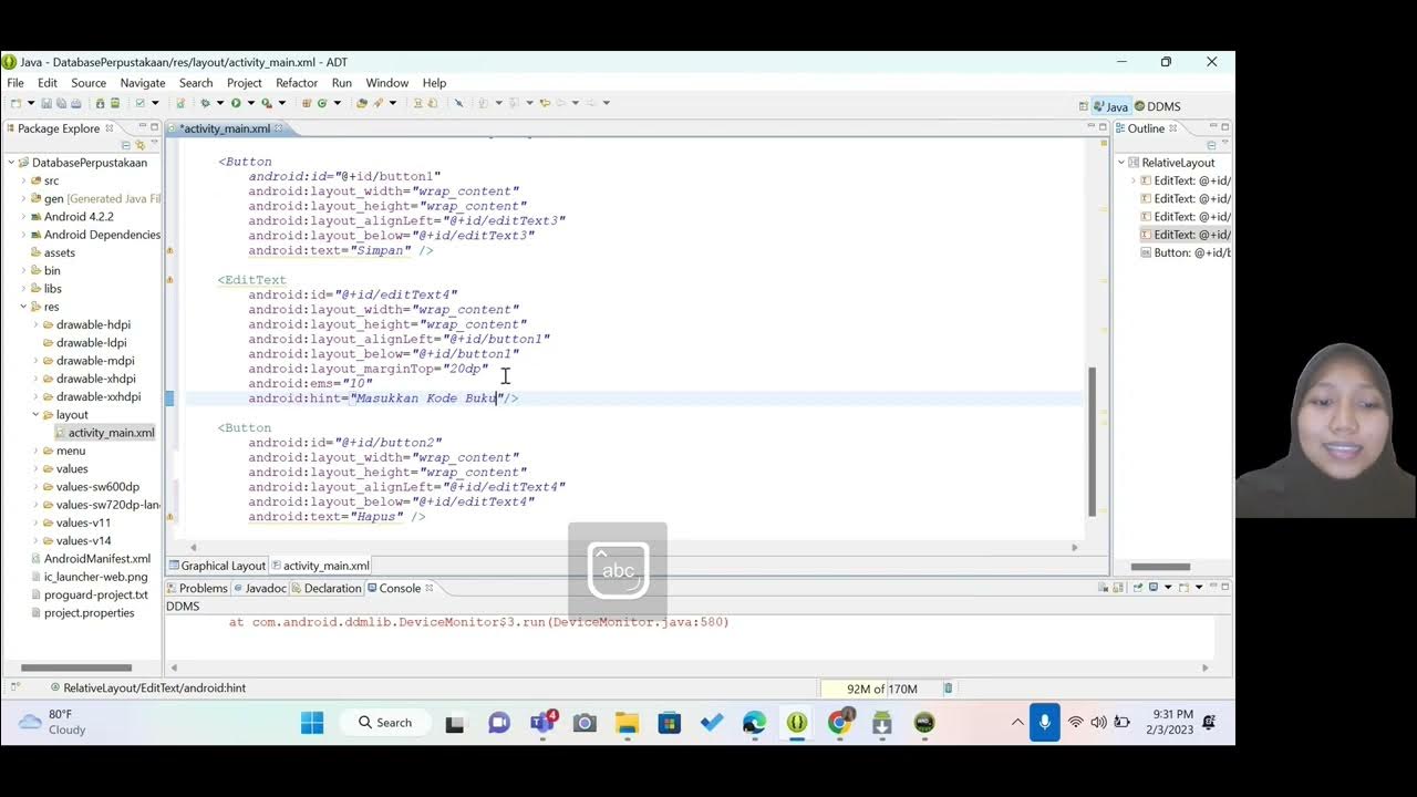 Membuat, Menampilkan, Menambahkan, dan Menghapus Data Pada Database Perpustakaan (CRUD) - YouTube