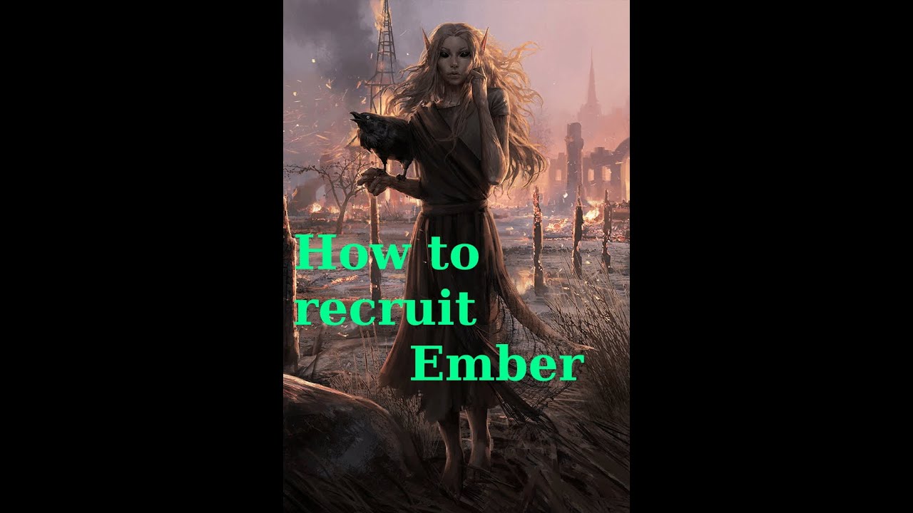How to recruit Ember (Companion in Pathfinder: Wrath of the Righteous ...