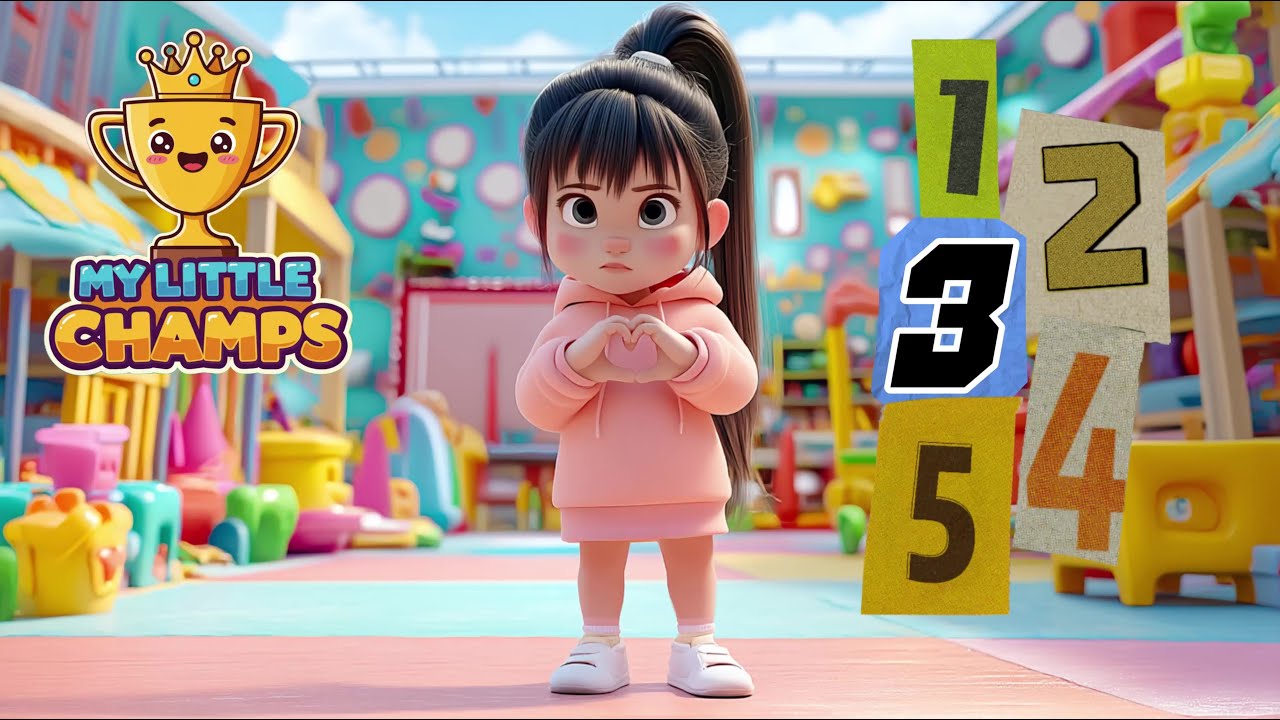 Counting and Actions | Kids Song | Movement & Fun | Clap, Stomp, Spin ...