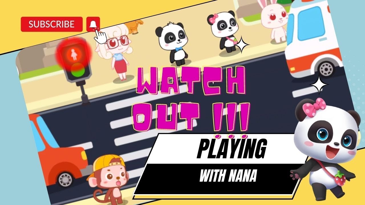 Exciting Kids' Video BabyBus Adventure Learning Basic Rules on the Road ...