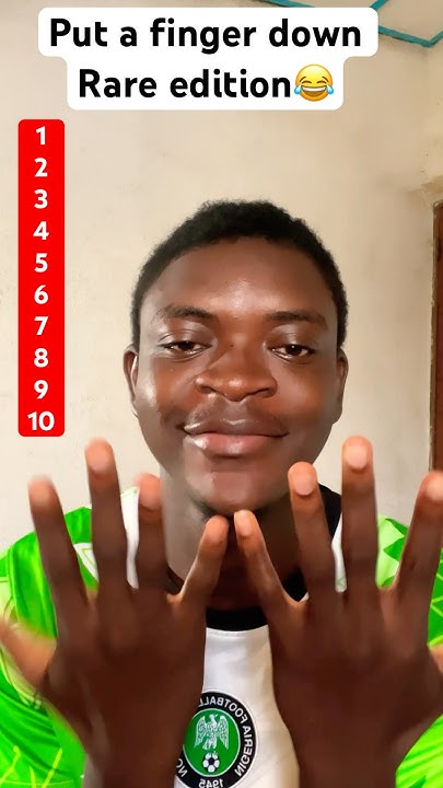 How many did you put down? 😂#challenge #putafingerdown #shorts - YouTube