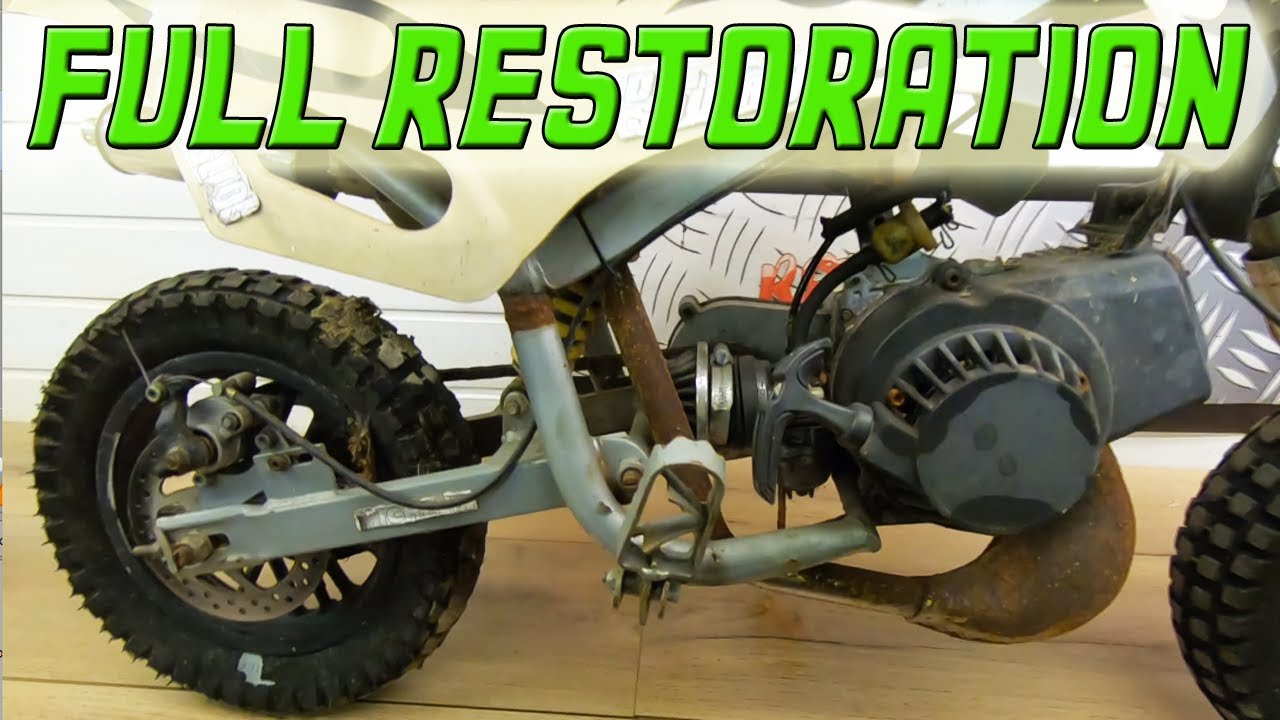 Scrap Mini Moto - Best Mini Bike Build - YouTube