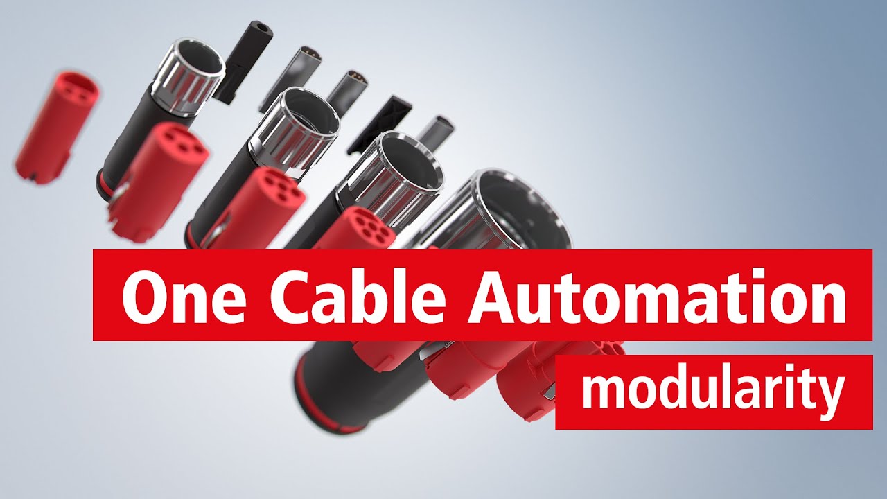 One Cable Automation (OCA): The hybrid connector for all applications ...