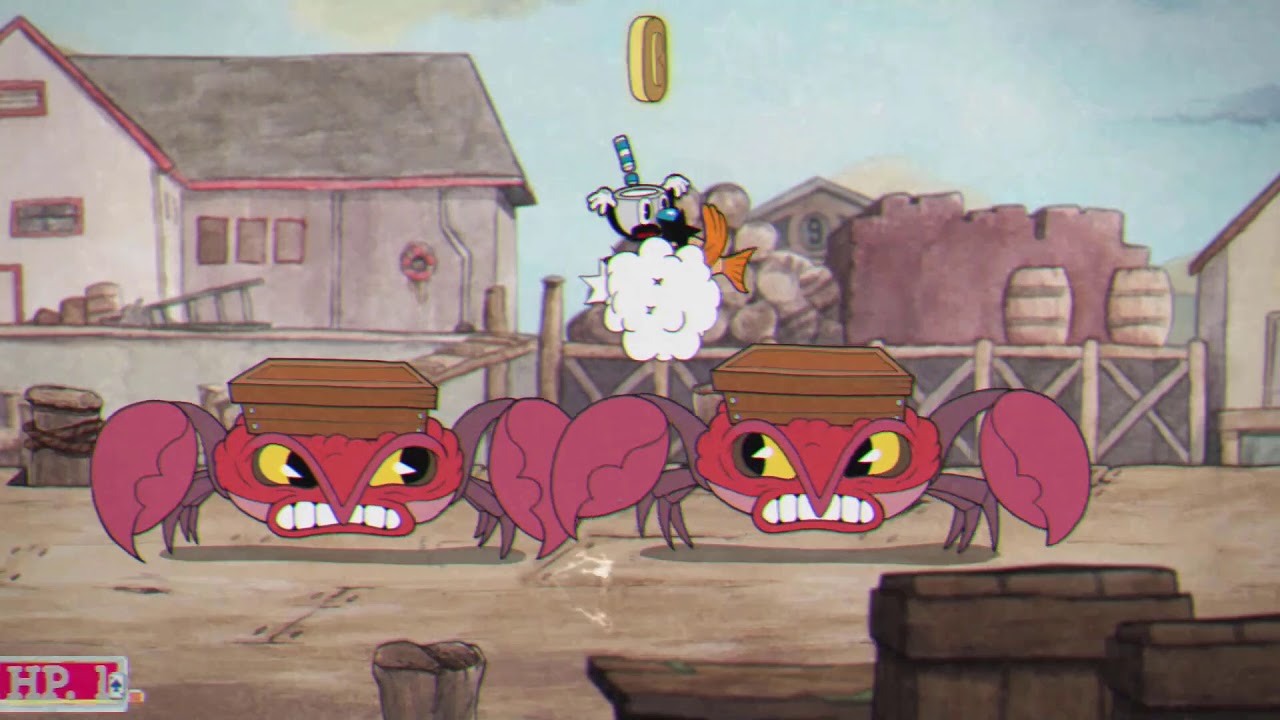 Cuphead part 18 Flying fishes! - YouTube