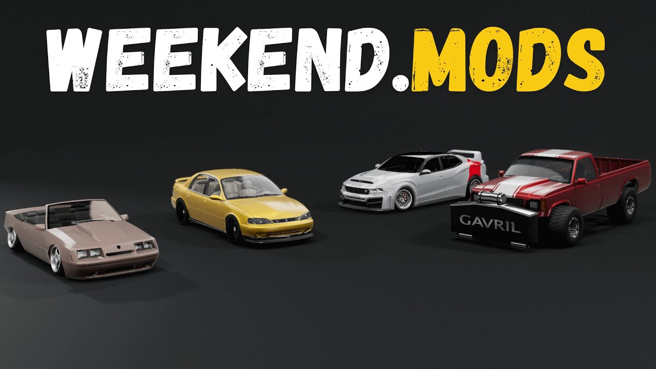 BeamNG Drive Top 10 Weekend Mods #04 - YouTube