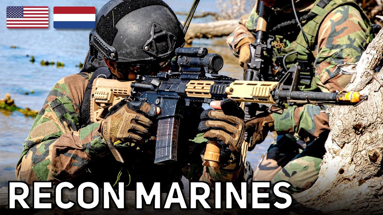 U.S., Dutch Recon Marines | Amphibious Assault Training | Caribbean ...