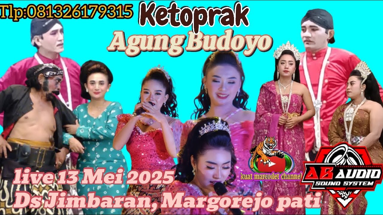 live Agung Budoyo Ds Jimbaran Margorejo pati 13 Mei 2025 lakon lahire ...