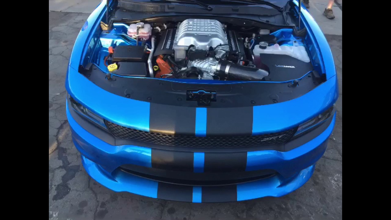 2016 Dodge Charger Hellcat Legmaker Intake - YouTube