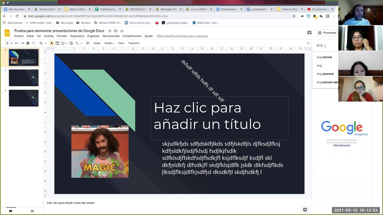 Sistemas de Información en Salud - Presentaciones con Google Docs - YouTube