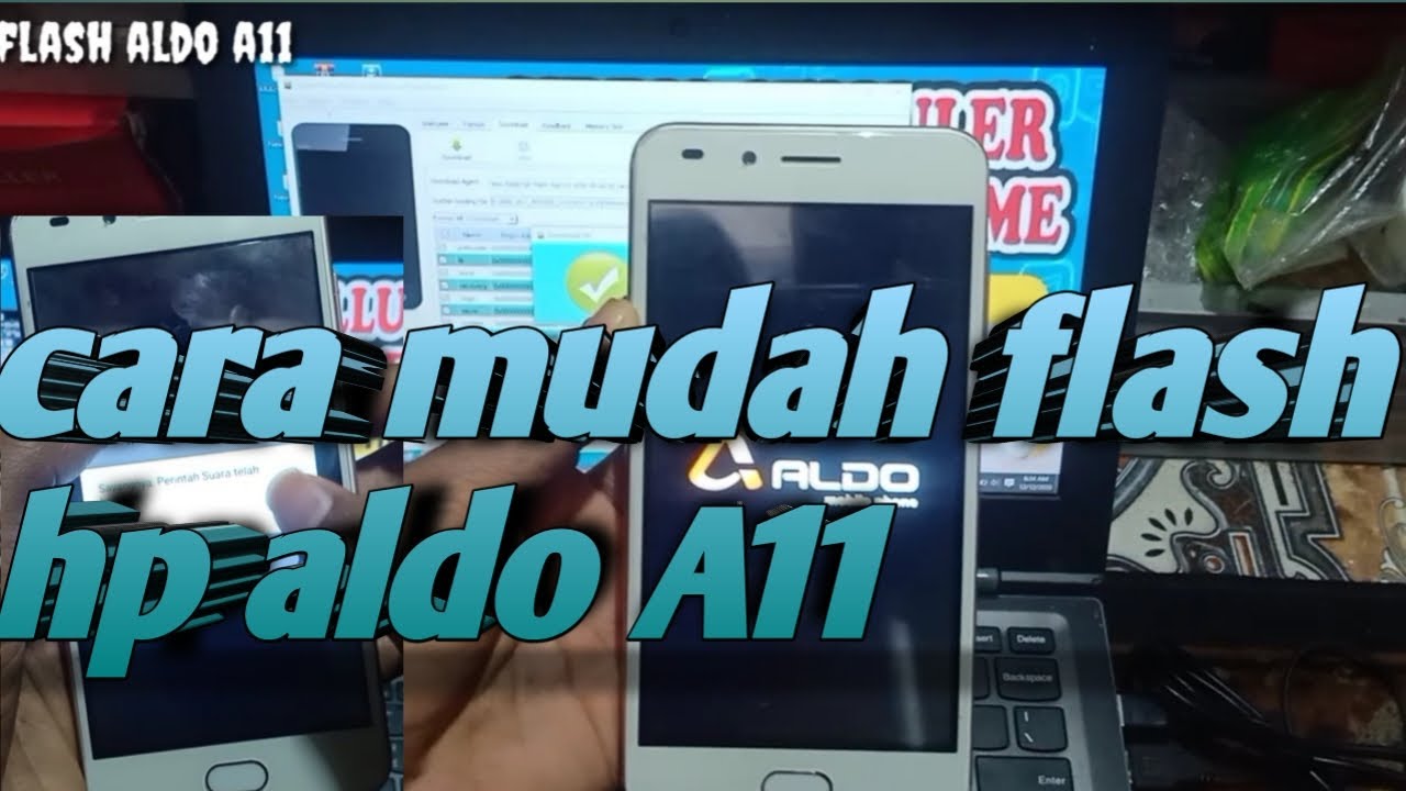 CARA FLASH HP ALDo A11 - YouTube