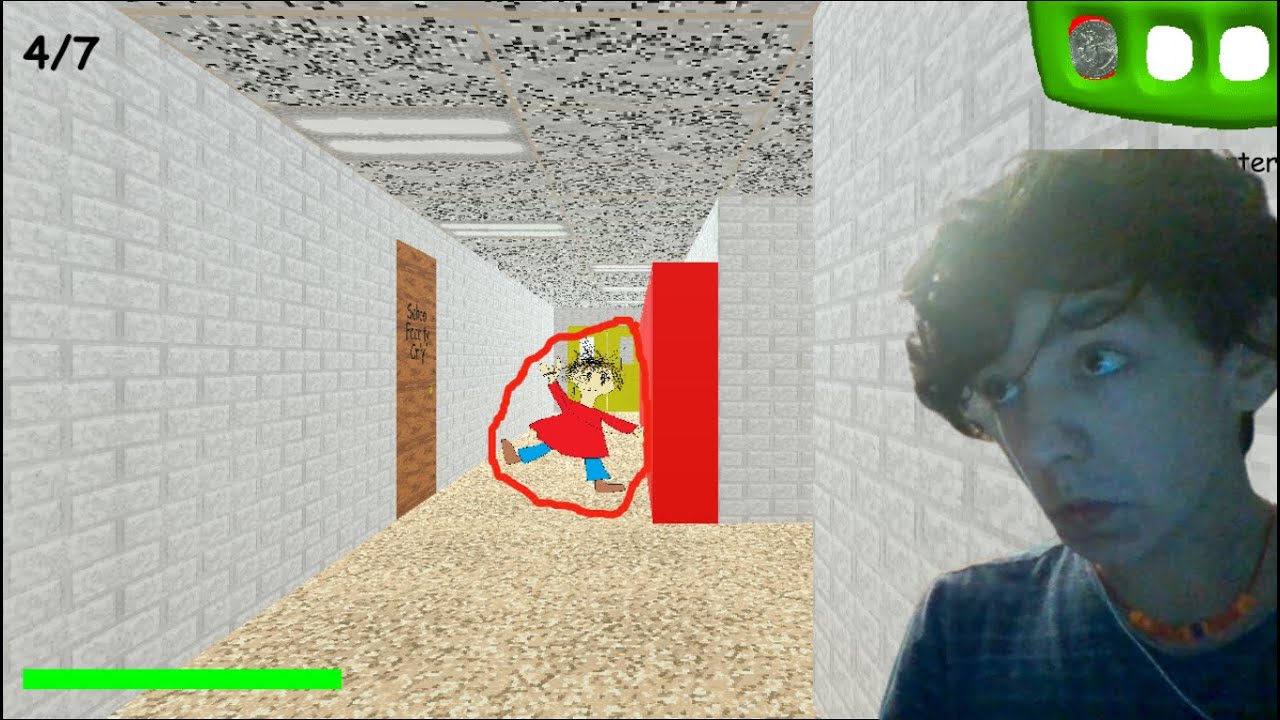 I Can Cut Platime With SCISSORS!? - Baldi's Basics [Part 2] - YouTube