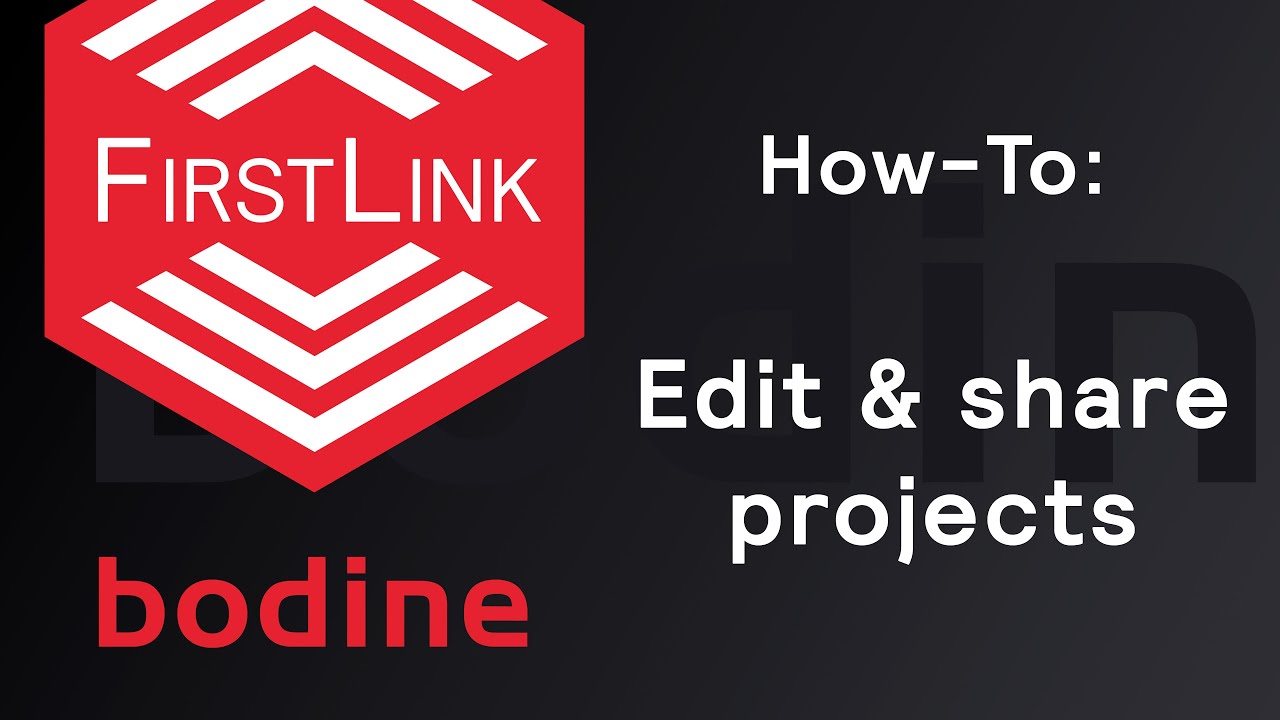 FirstLink How To: Video 6 - Edit and Share a Project - YouTube