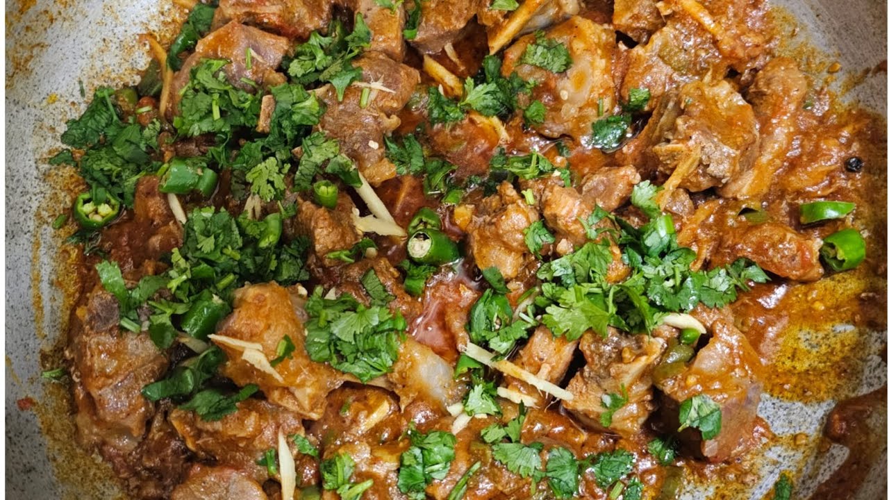 Mutton Shinwari Karahi Recipe | Mutton Karahi Recipe | Easy and ...