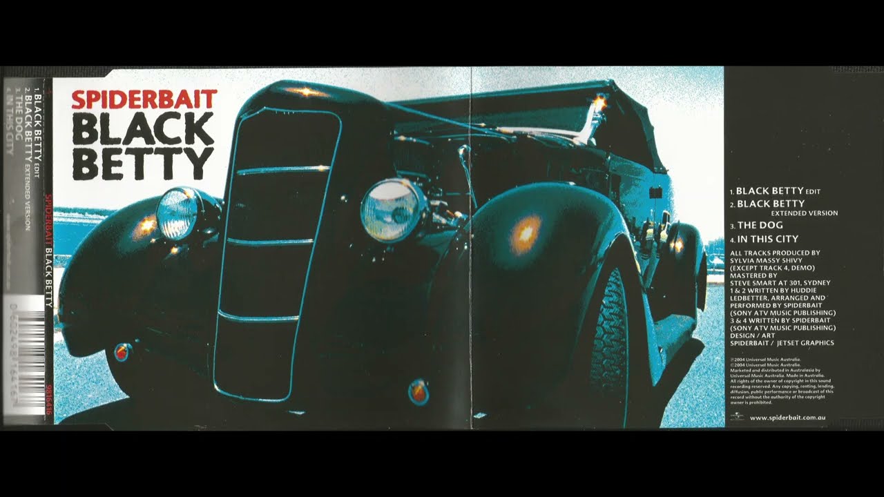 Spiderbait Black Betty (2004 - CD Single) - YouTube