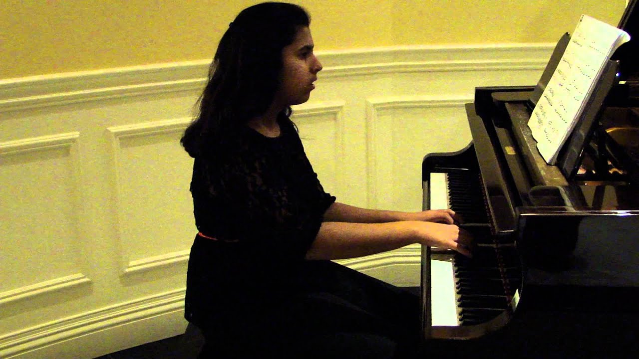 Mozart's Sonata in C Major, Performed by Dimitra K. Sierros - YouTube