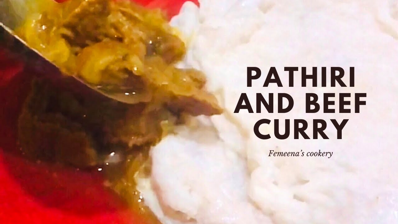 നല്ല നൈസ് പത്തിരിയും ബീഫ്‌ കറിയും| Nice Pathiri and beef curry - YouTube